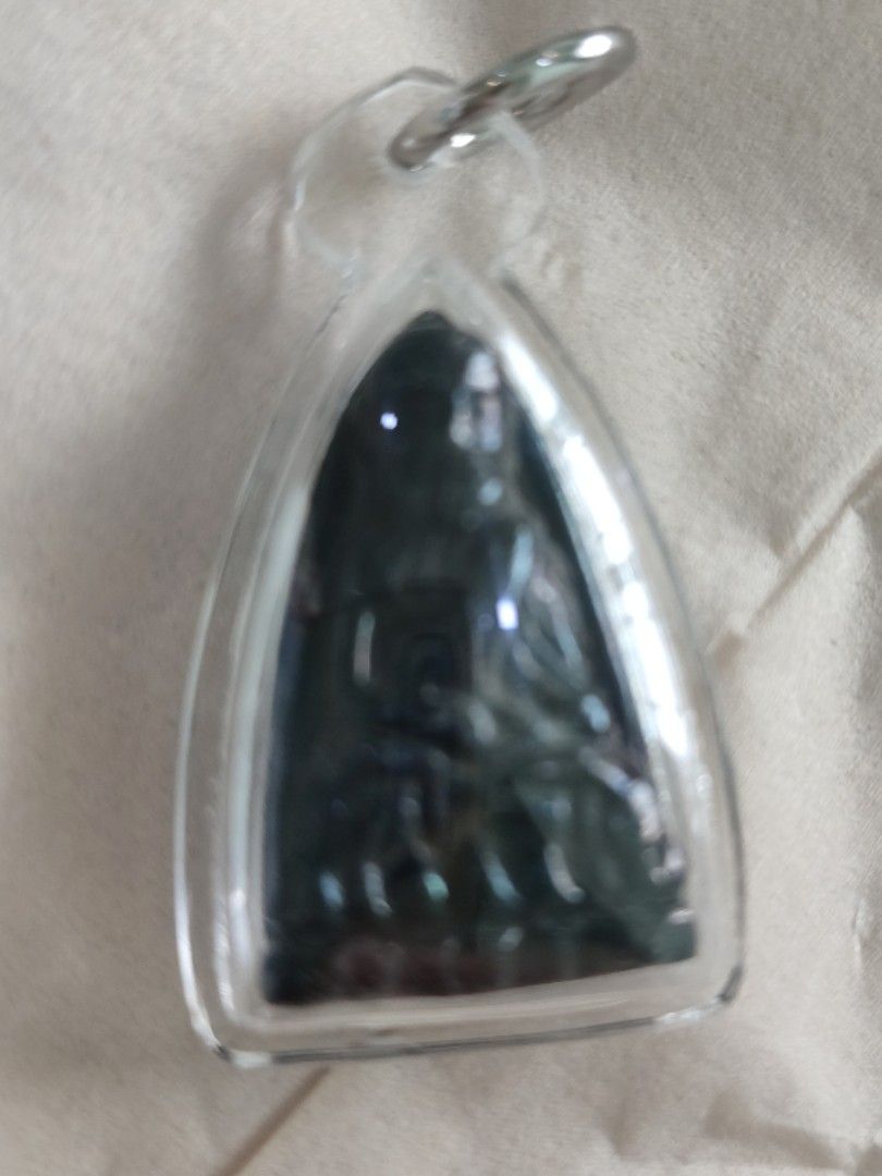 LP Thuad Black Blue Mekapat Leklai LP Huan Amulet / Free Gift Phra ...