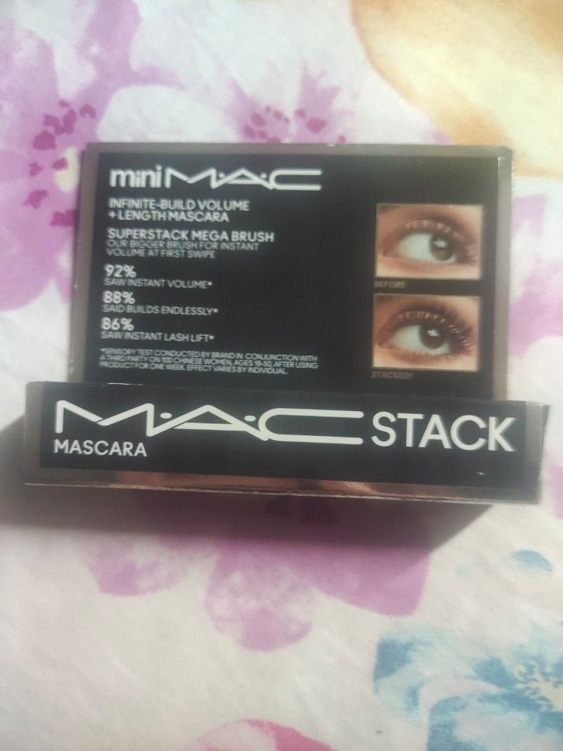 mac stack mascara, Beauty & Personal Care, Face, Makeup on Carousell