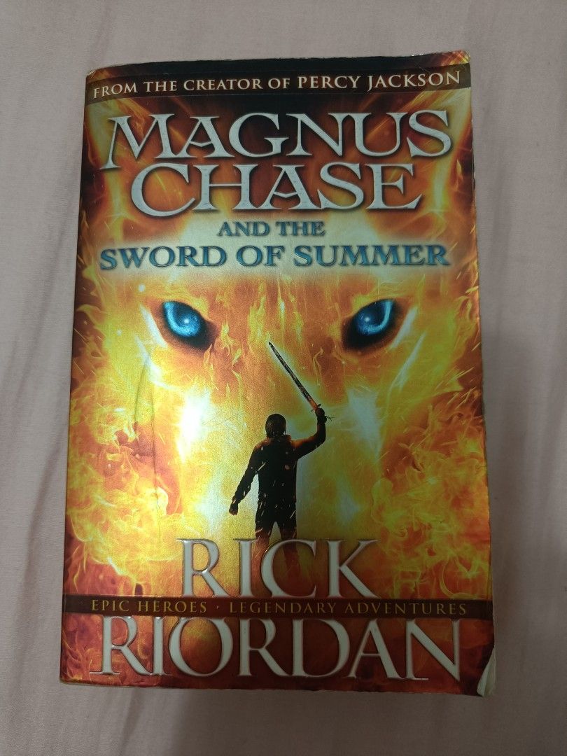 MAGNUS CHASE AND THE SWORD OF SUMMER BY RICK RIORDAN PERCY JACKSON ...