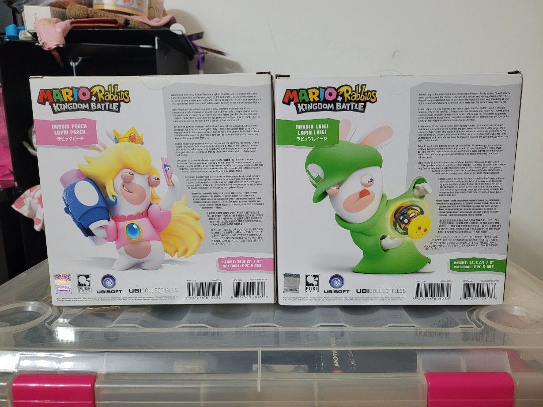 Mario + Rabbids Kingdom Battle Figure Set, Video Gaming, Video Games ...