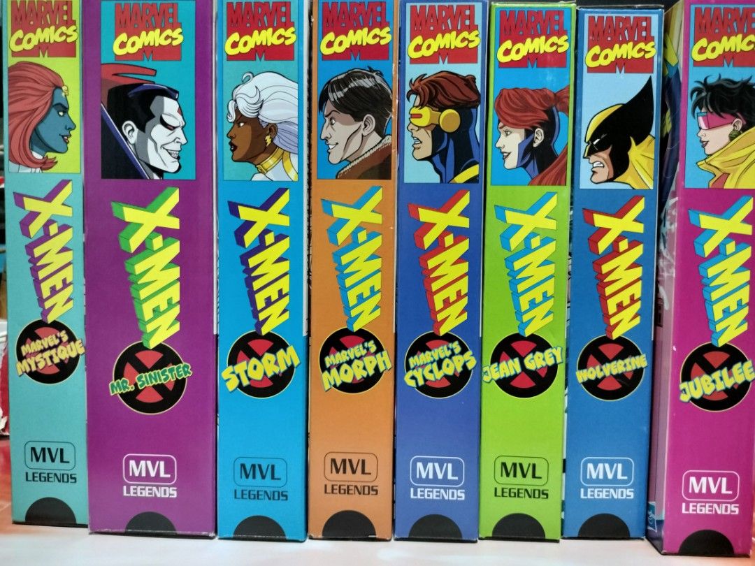 Marvel legends VHS cell shaded x-men, Hobbies & Toys, Toys & Games on ...
