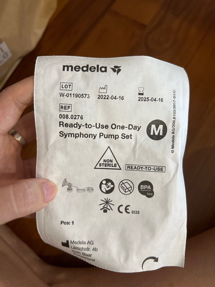 Medela Ready to Use One Day Symphony Pump Set, Babies & Kids, Nursing ...
