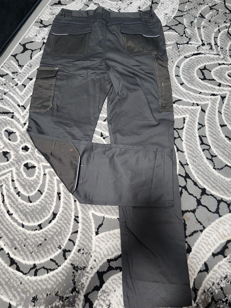 Men Work Cargo Pants, Men's Fashion, Bottoms, Trousers on Carousell