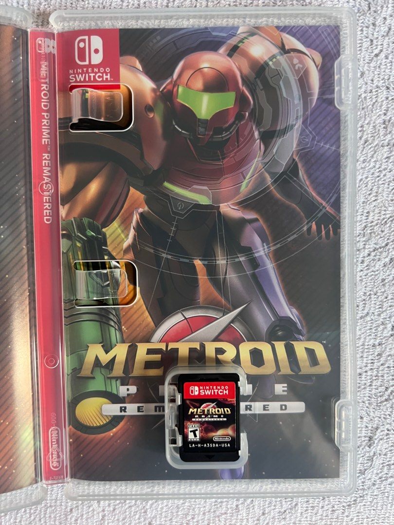 Metroid Prime Remastered Switch Game, Video Gaming, Video Games ...