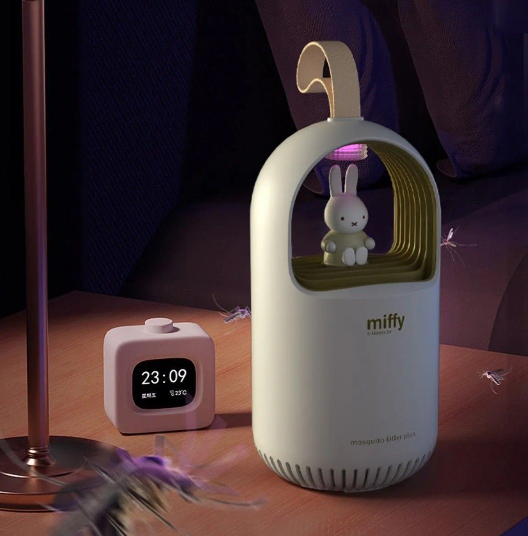 Miffy x Mipow Mosquito Killer Lamp Electric shocker 365nm UV Light Bug ...