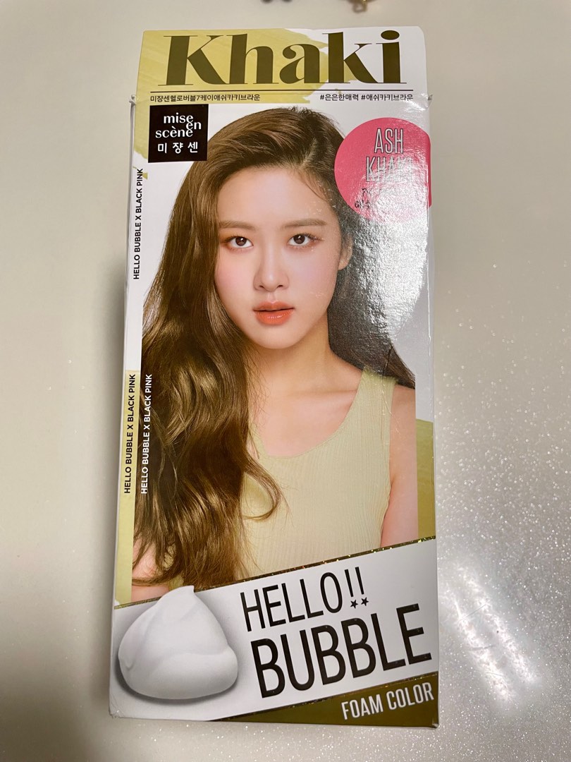 Mise En Scene Hello Bubble Color Hair dye colouring, Beauty & Personal ...