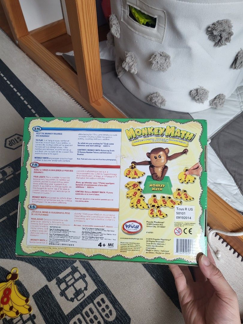 Monkey math, Hobbies & Toys, Toys & Games on Carousell