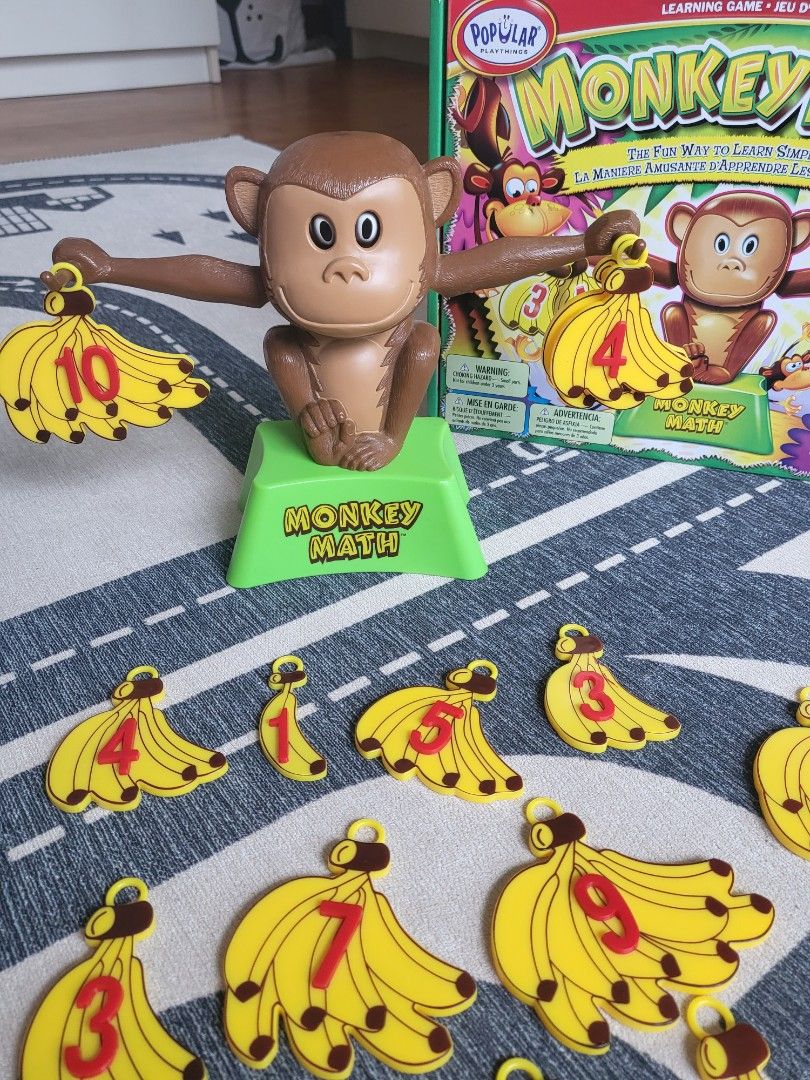 Monkey math, Hobbies & Toys, Toys & Games on Carousell