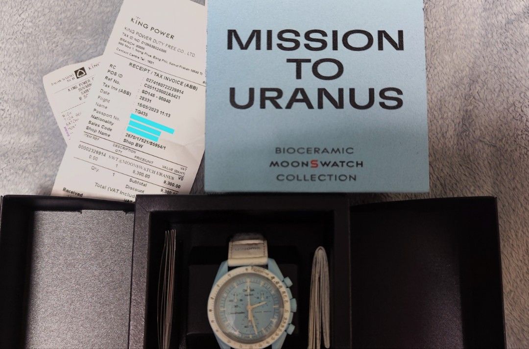 Moonwatch Uranus / Earth, Luxury, Watches on Carousell