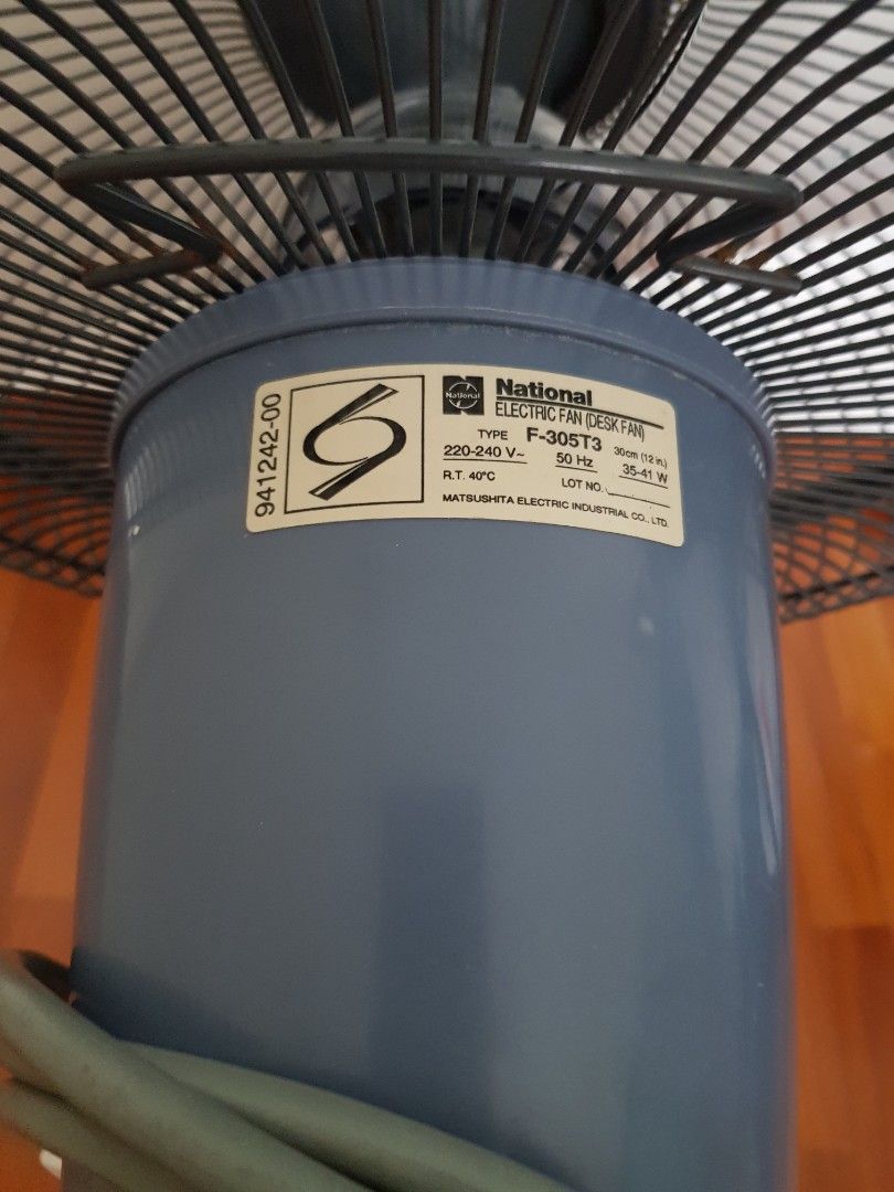 National Electric Desk Fan, TV & Home Appliances, Other Home Appliances ...