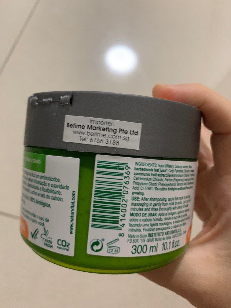 Natur Vital - Hair Mask, Beauty & Personal Care, Hair on Carousell