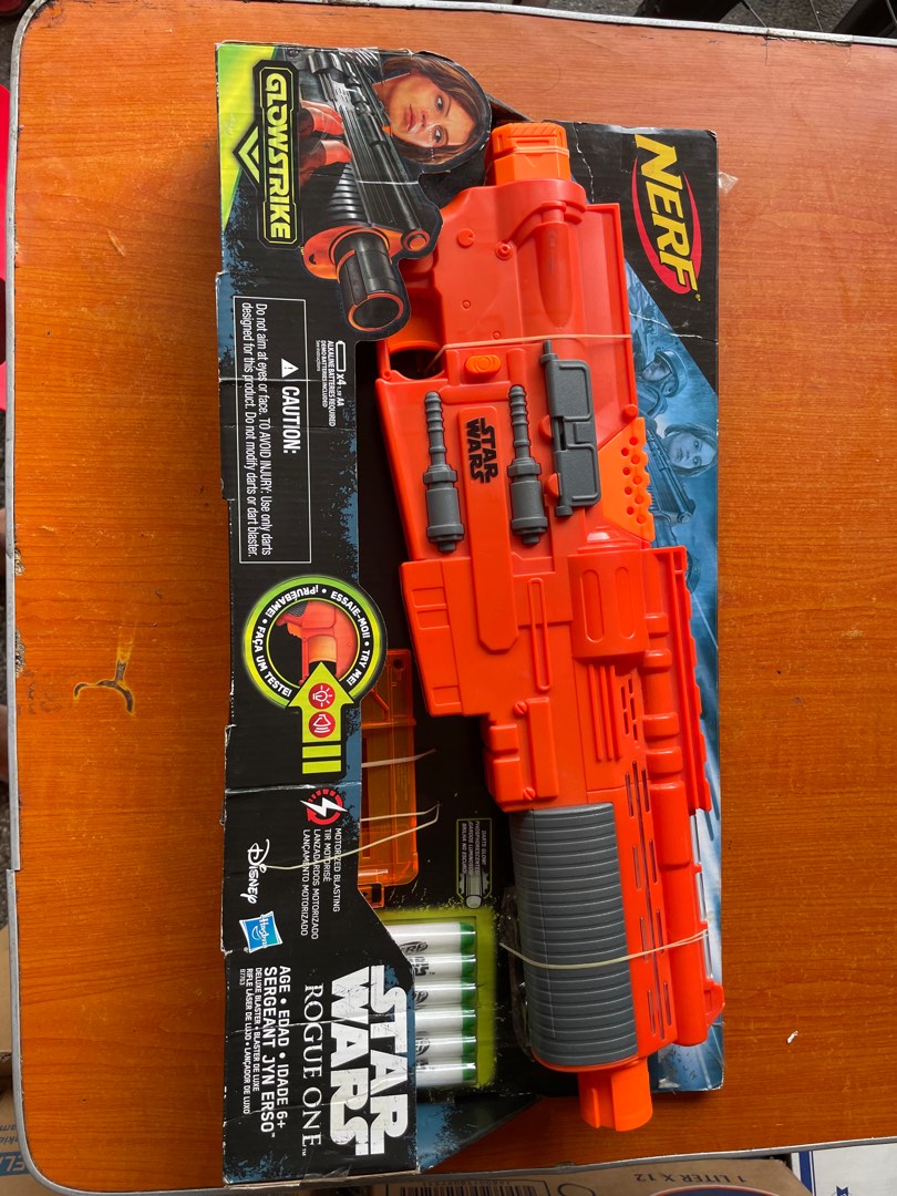 NERF: STAR WARS ROGUE ONE SERGEANT JYN ERSO NERF GUN on Carousell