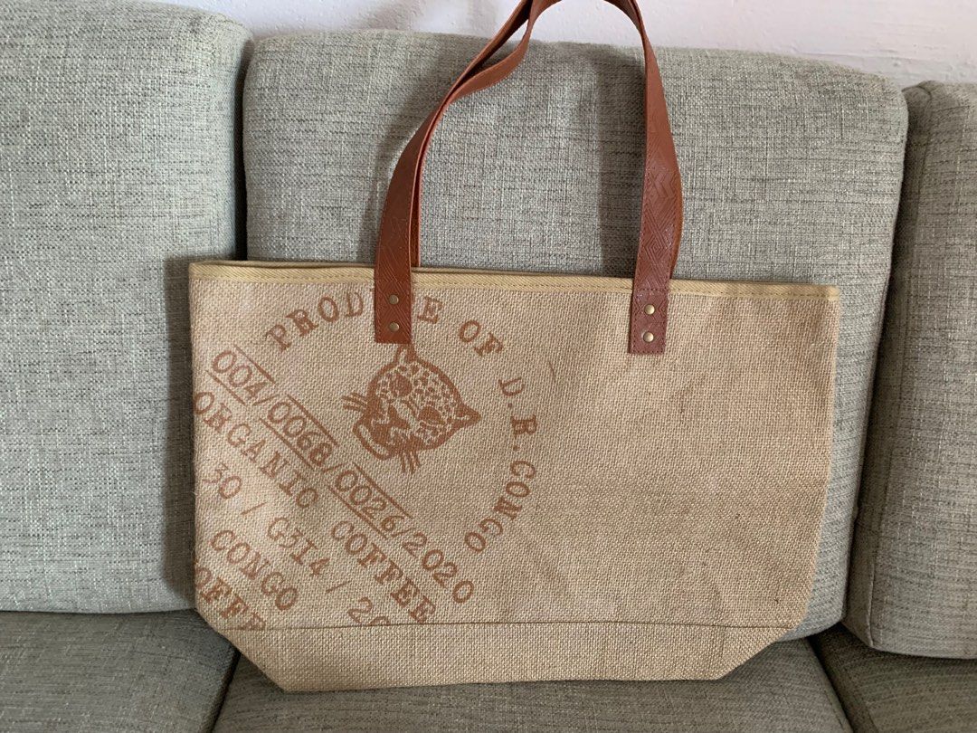 Nespresso Jute Tote Bag Set Exclusive, Women's Fashion, Bags & Wallets ...