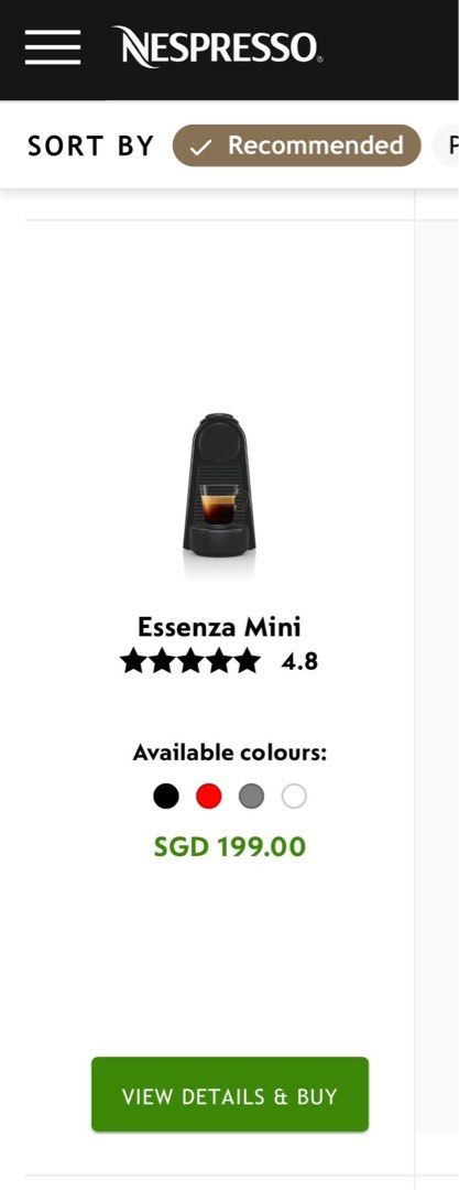 Nestle cafe machine, Furniture & Home Living, Kitchenware & Tableware ...