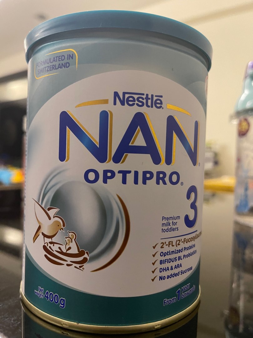 Nestle Nan Optipro 3 400g, Babies & Kids, Nursing & Feeding, Weaning ...