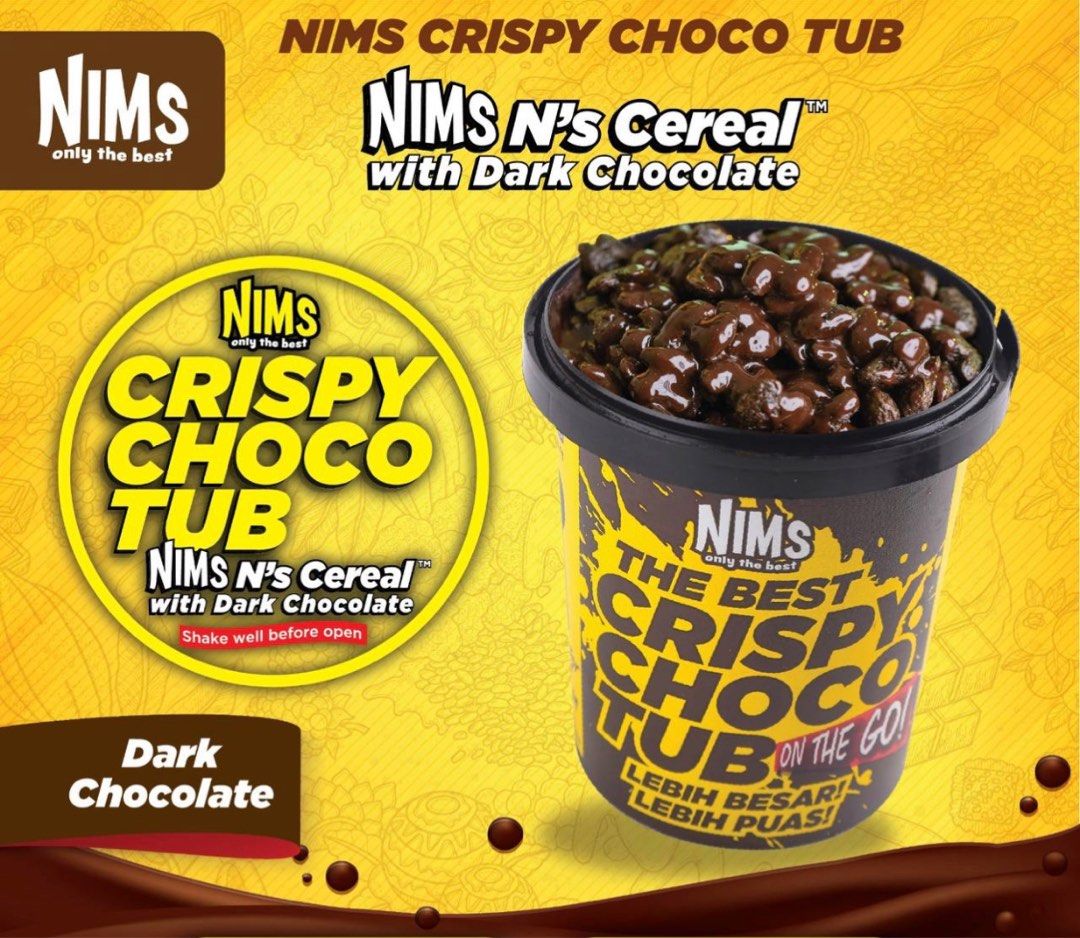 NIMS Chocotub, Food & Drinks, Other Food & Drinks on Carousell