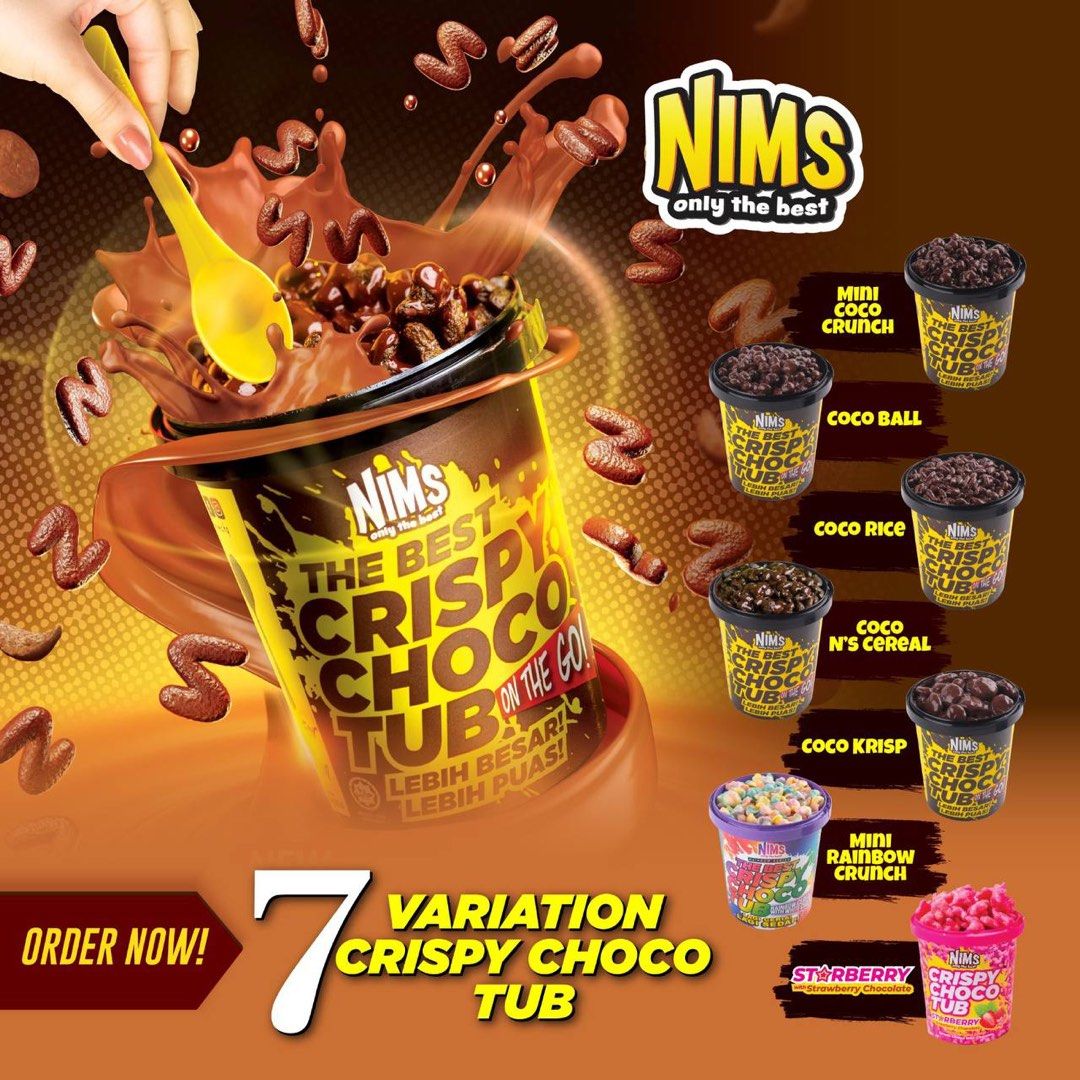 NIMS Chocotub, Food & Drinks, Other Food & Drinks on Carousell
