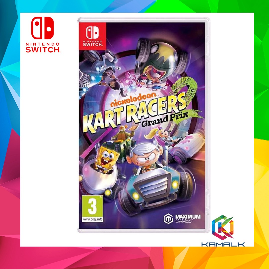Nintendo Switch Nickelodeon Kart Racer 2, Video Gaming, Video Games ...
