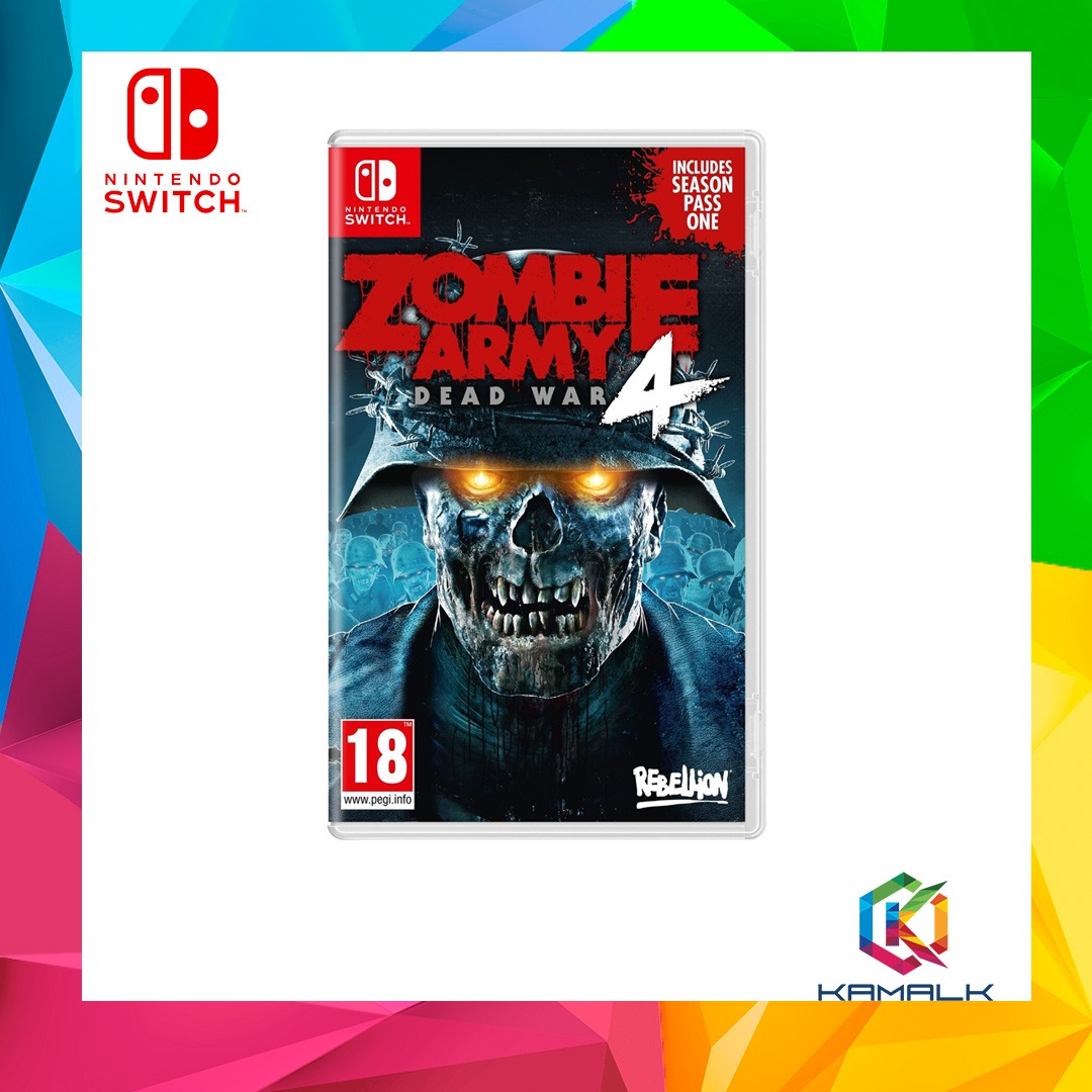 Nintendo Switch Zombie Army 4: Dead War, Video Gaming, Video Games ...