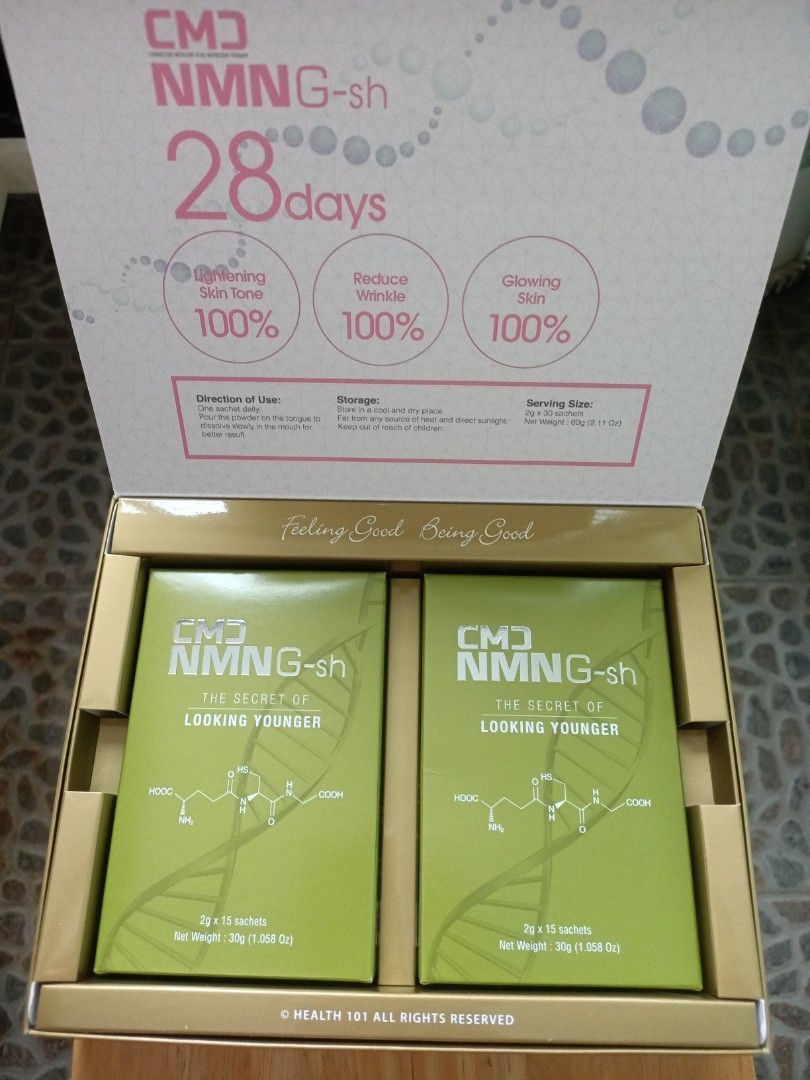 NMNG-sh Nicotinamide Mononucleotide, Health & Nutrition, Health ...