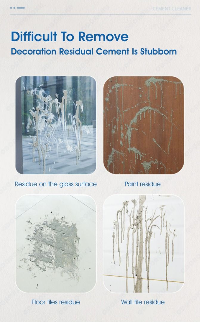 ODOROKU Heavy Duty Cement Cleaner Cement Remover 500ml Deep ...