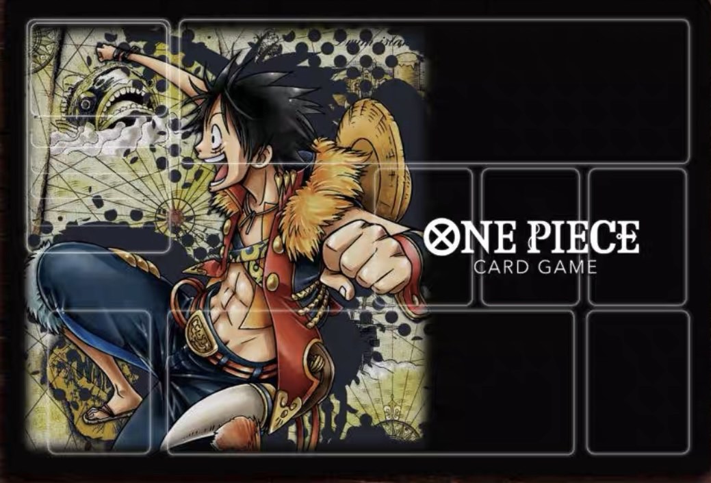 One Piece TCG Luffy Playmat, Hobbies & Toys, Toys & Games on Carousell