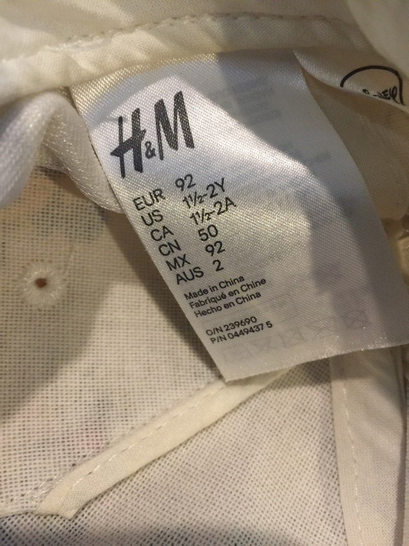 Original h&m mickey mouse cap, Babies & Kids, Babies & Kids Fashion on ...