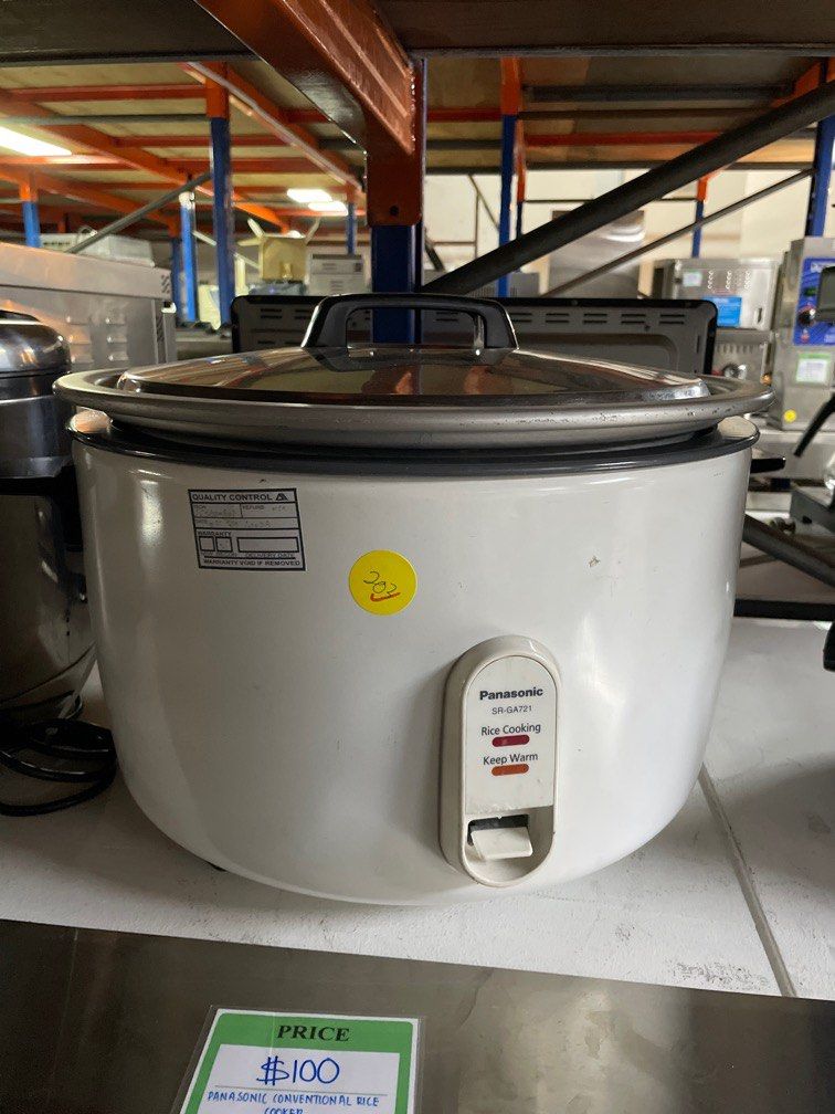 Panasonic conventional rice cooker, TV & Home Appliances, Kitchen ...