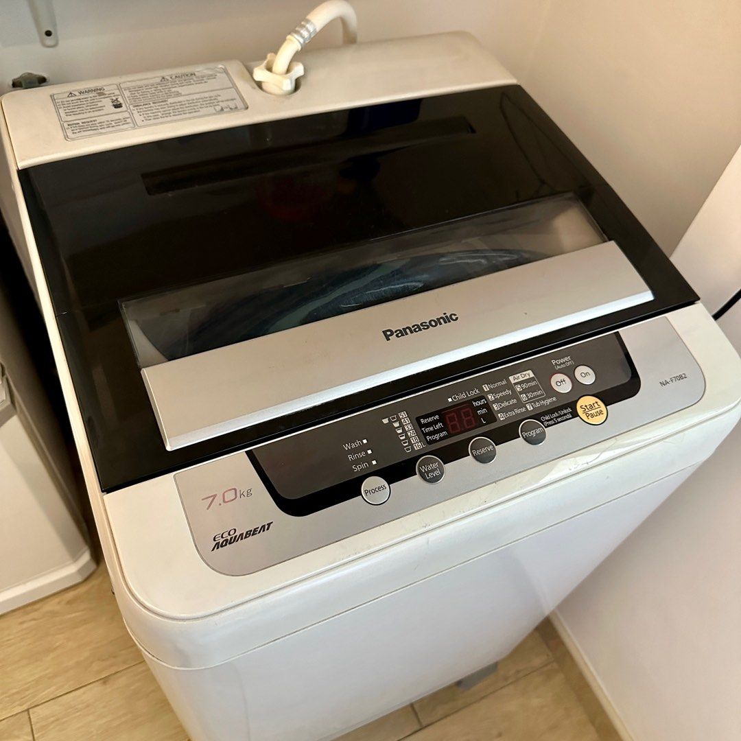 Panasonic Washing Machine 7kg, TV & Home Appliances, Washing Machines ...