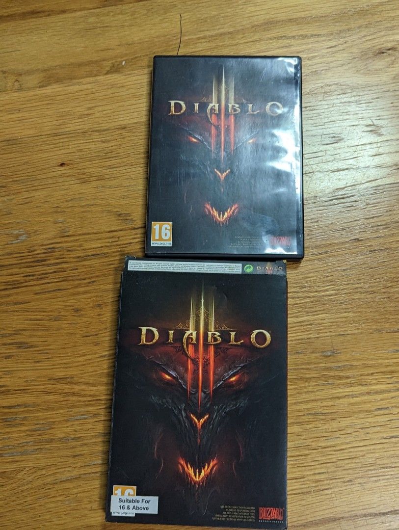 PC CD diablo 3 III with key, Hobbies & Toys, Music & Media, CDs & DVDs ...