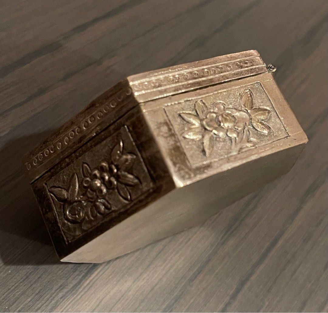 Peranakan silver box, Hobbies & Toys, Memorabilia & Collectibles ...