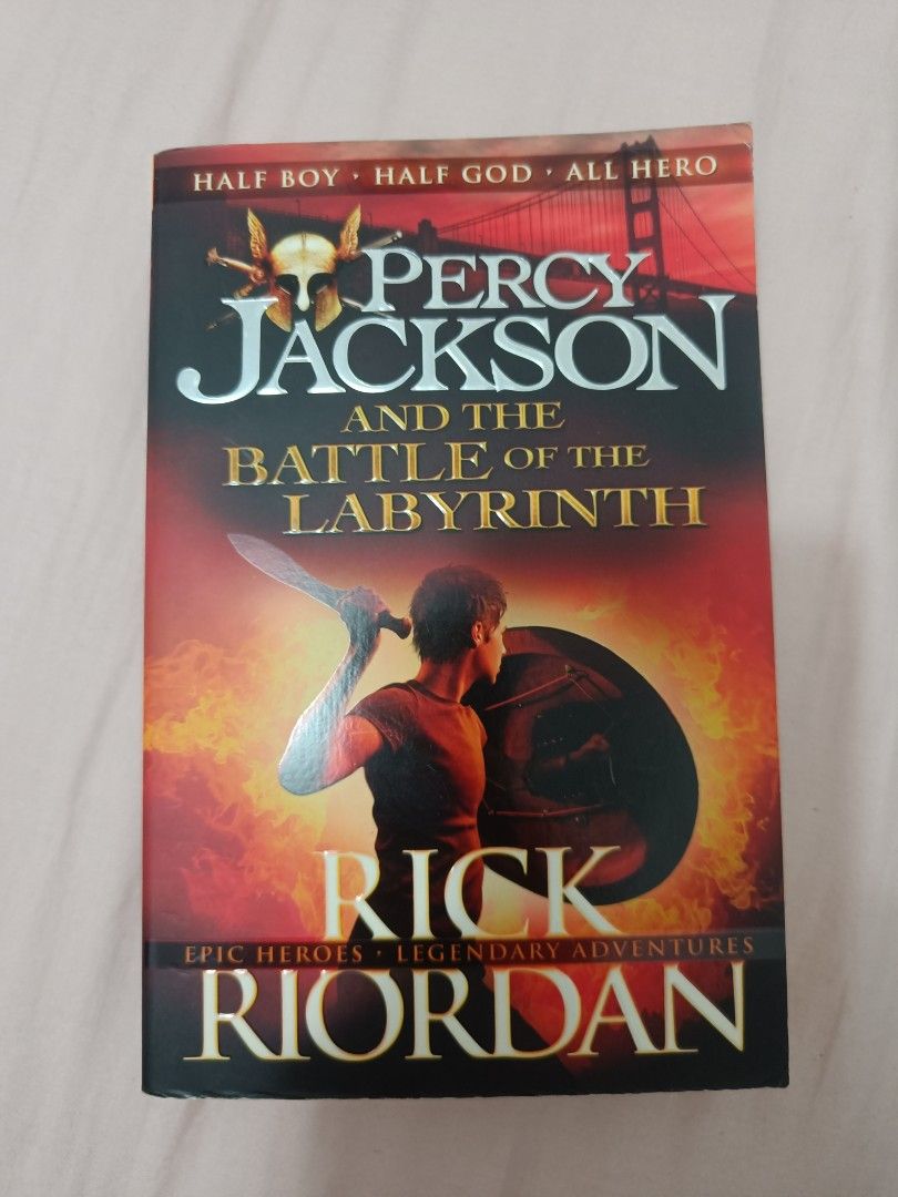PERCY JACKSON AND THE BATTLE OF LABYRINTH BY RICK RIORDAN, Hobbies ...