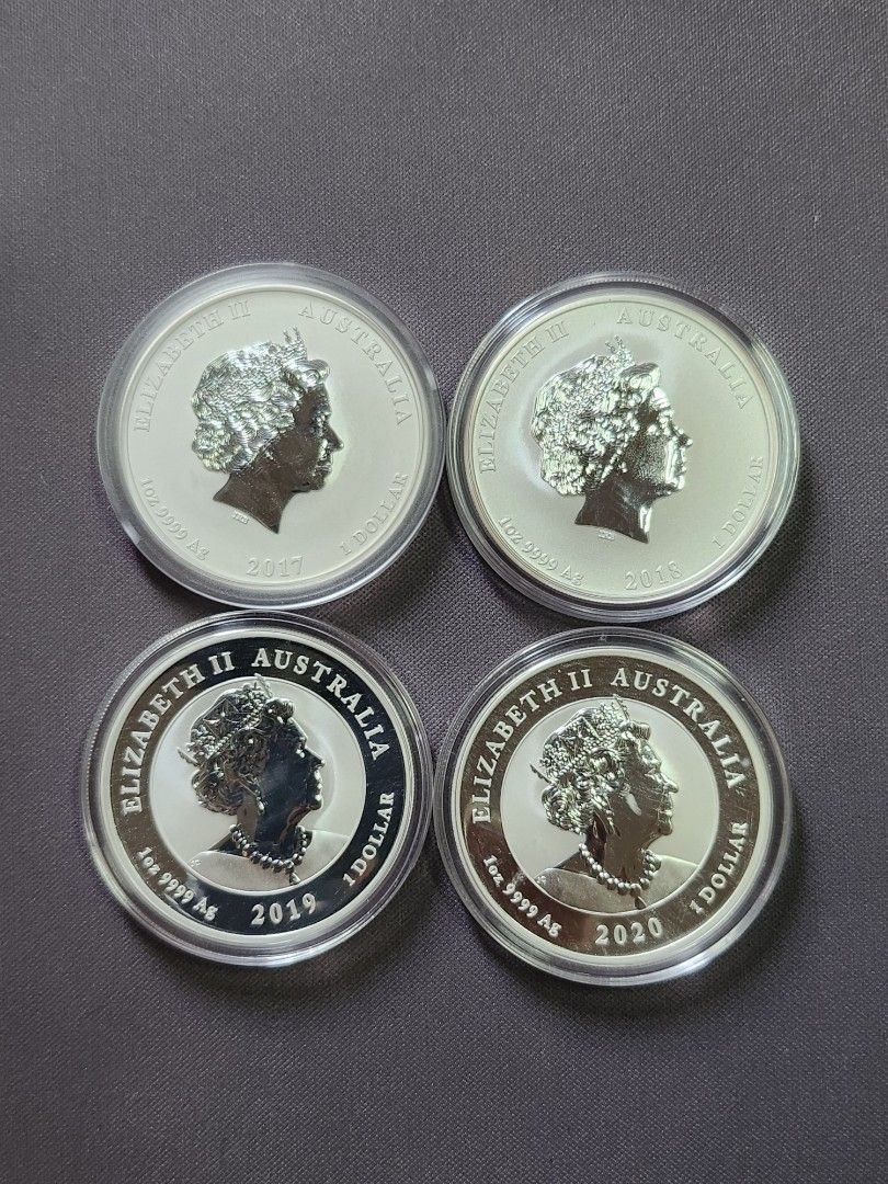 Perth Mint Myth and Legend 1 oz silver coin set, Hobbies & Toys ...