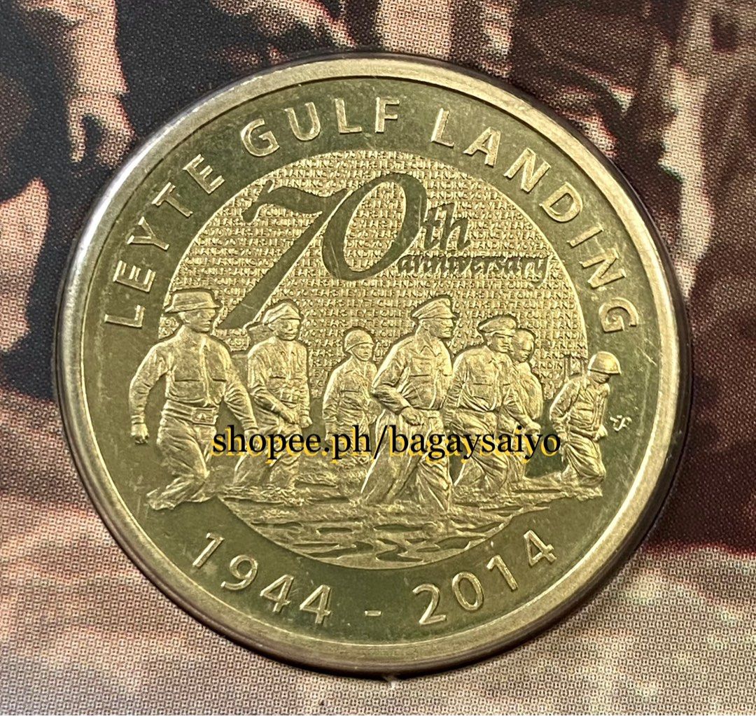General Douglas MacArthur Coin, Leyte Landing, Philippine Commemorative ...