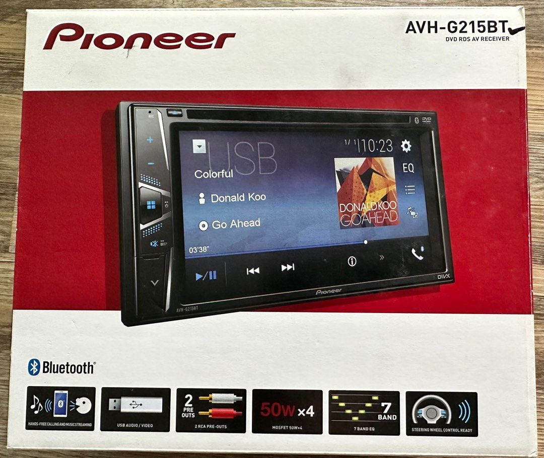 Pioneer AVH-G215BT, Car Accessories, Accessories on Carousell