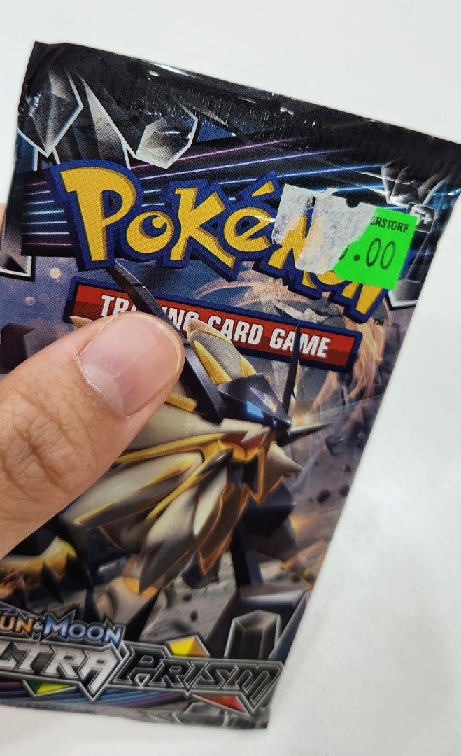Pokemon card pack Sun and Moon, Hobbies & Toys, Toys & Games on Carousell