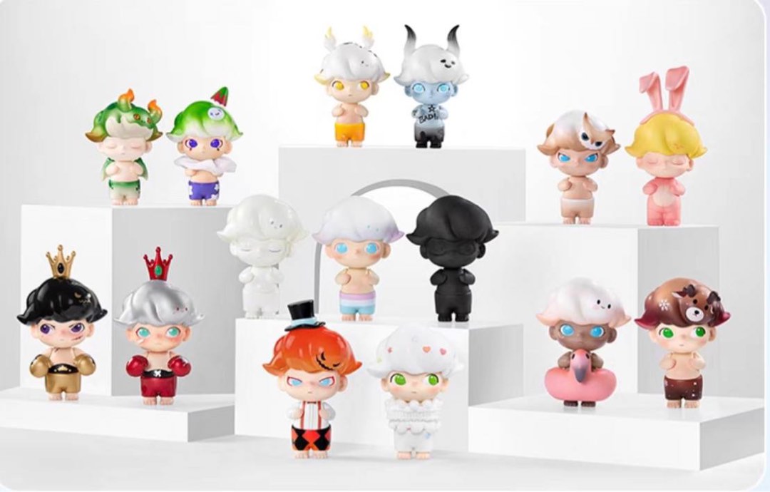 Pop Mart Dimoo Retro Blind Box Series Set of 12, Hobbies & Toys, Toys ...