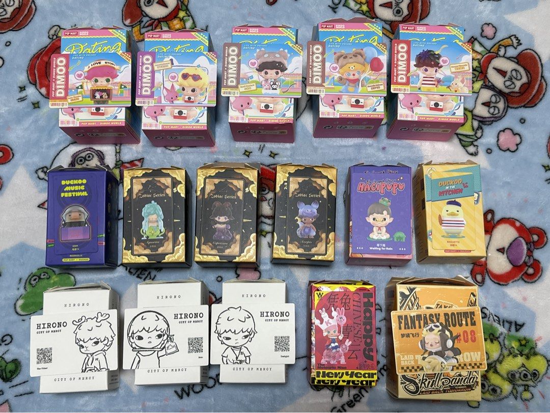 popmart set, Hobbies & Toys, Toys & Games on Carousell