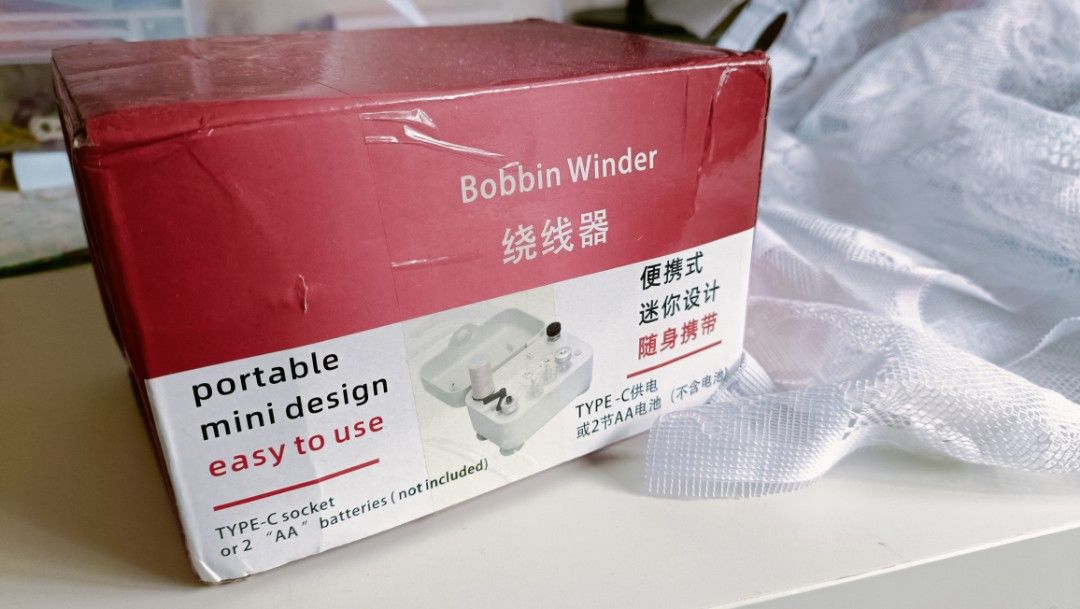 Portable Bobbin Winder electric/battery operated, Hobbies & Toys ...