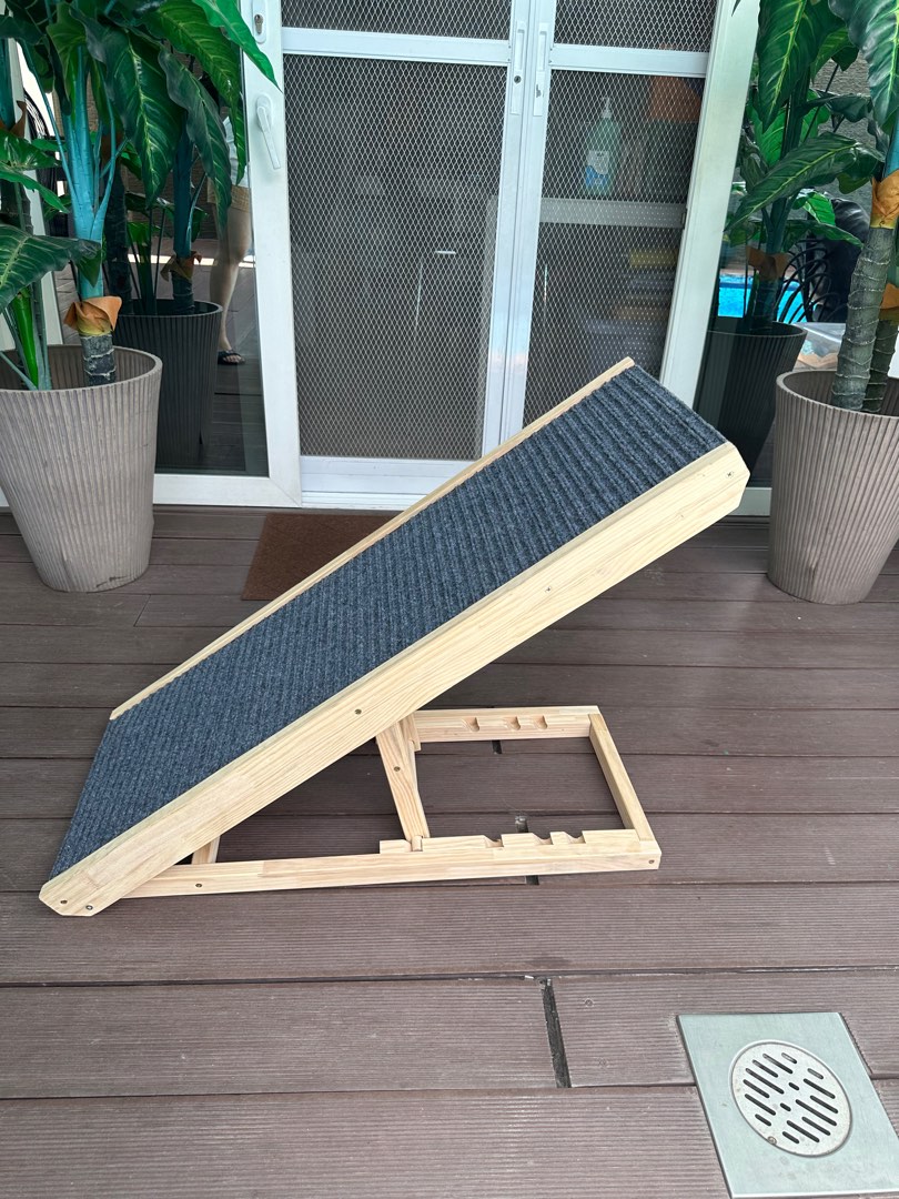 Portable Wood Stairs for Large Pets on Carousell