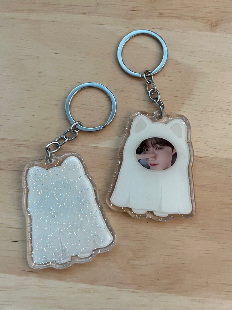 (PREORDER CLOSING 26/05) CUSTOM GHOST CAT KEYCHAIN KPOP BUJO ...