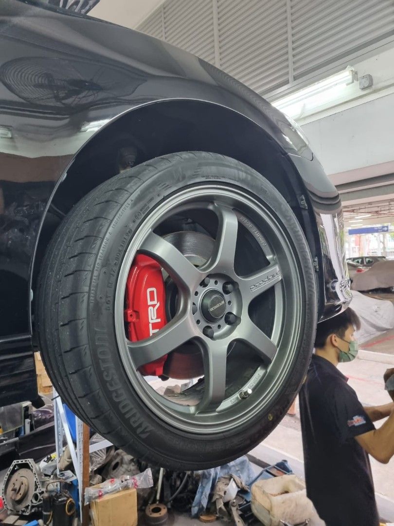 Prodrive 18 rim, Car Accessories, Tyres & Rims on Carousell