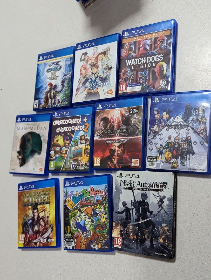 PS4 Games playstation 4 nier automata steel case prappa the rapper ...