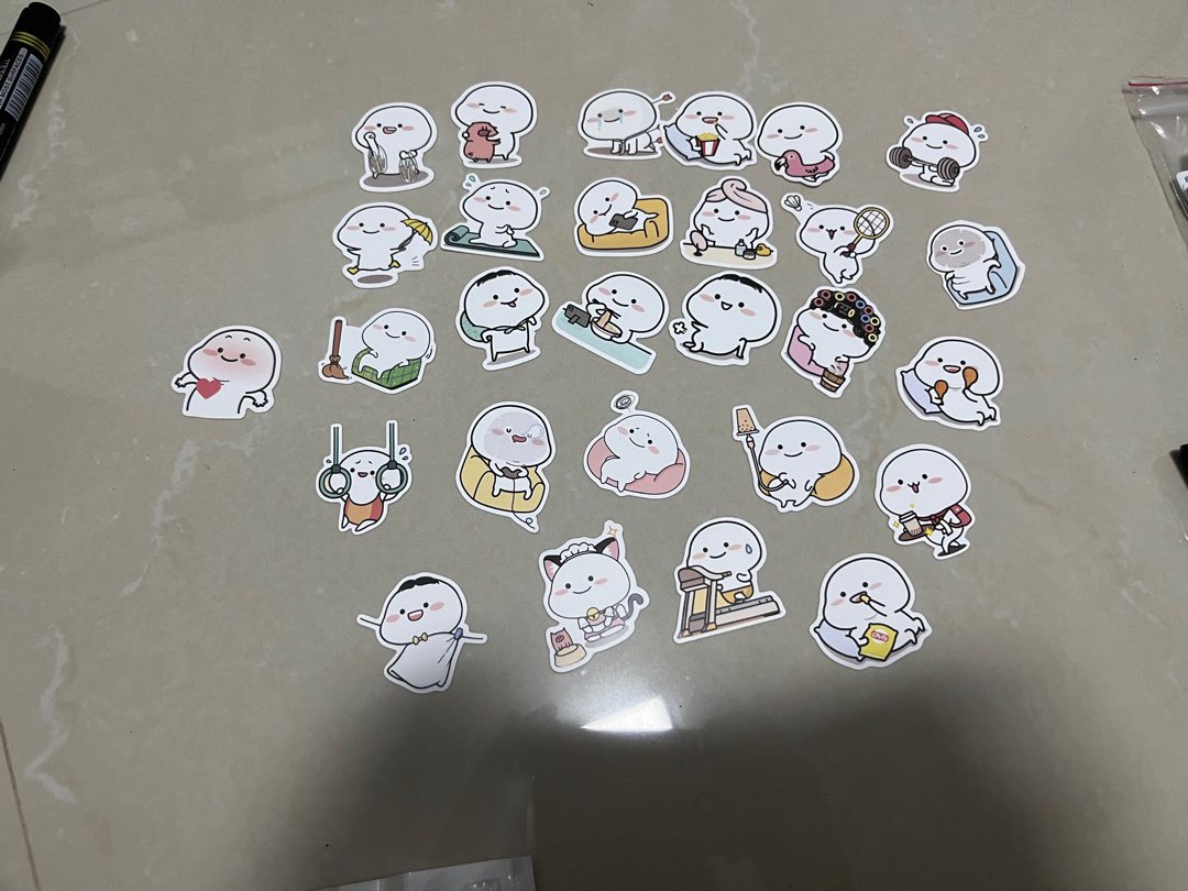 Quby Stickers on Carousell