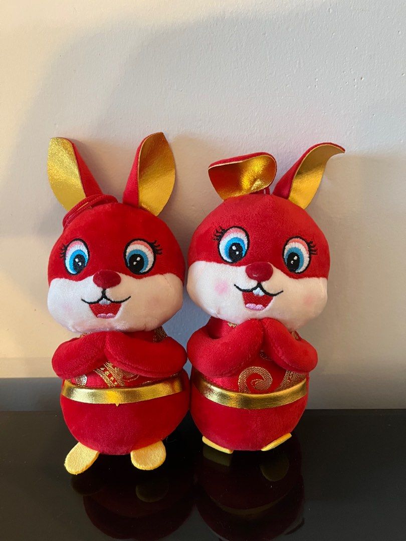 Rabbit soft toys, Hobbies & Toys, Toys & Games on Carousell