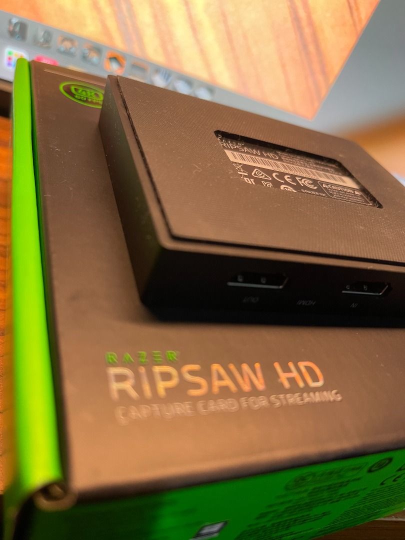 Razer Ripsaw HD Gaming Capture Card, Video Gaming, Gaming Accessories ...