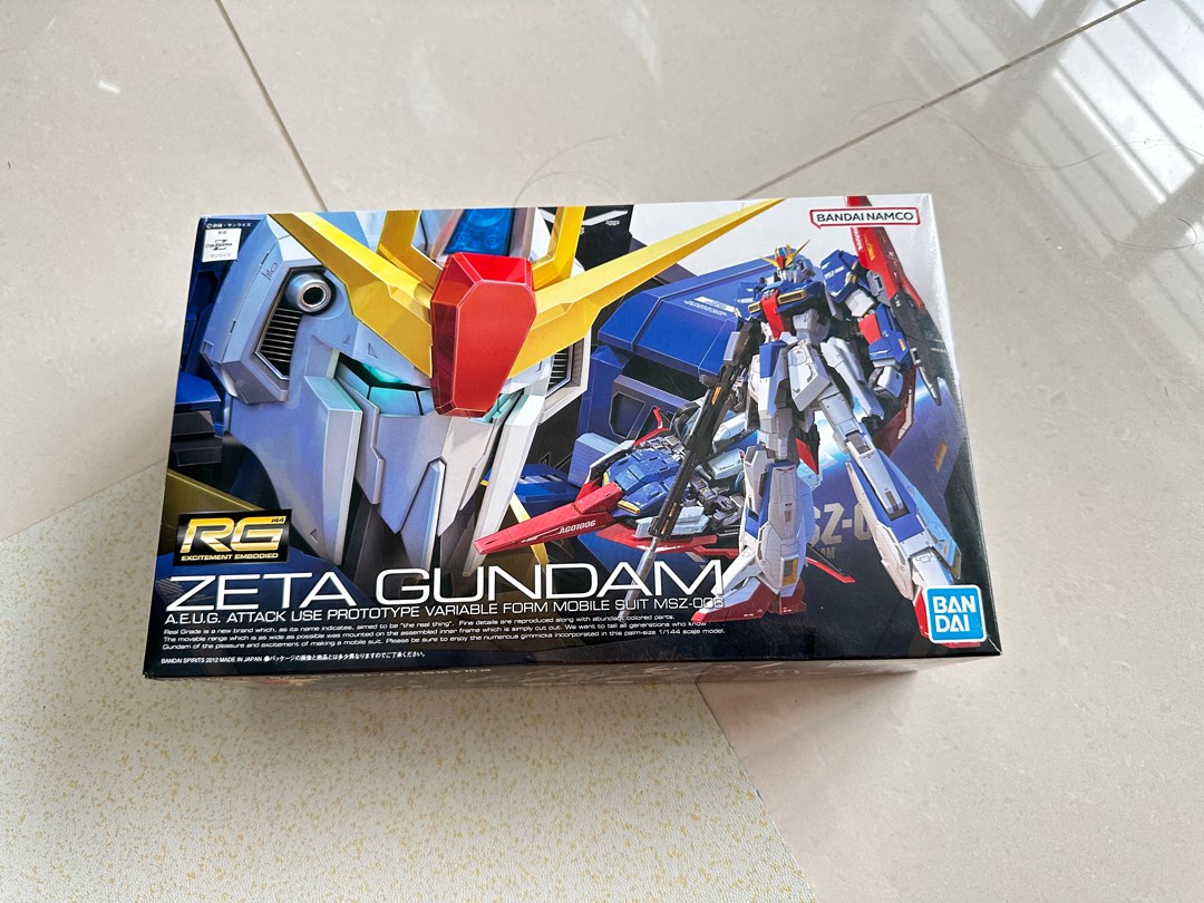 RG Zeta Gundam, Hobbies & Toys, Toys & Games on Carousell
