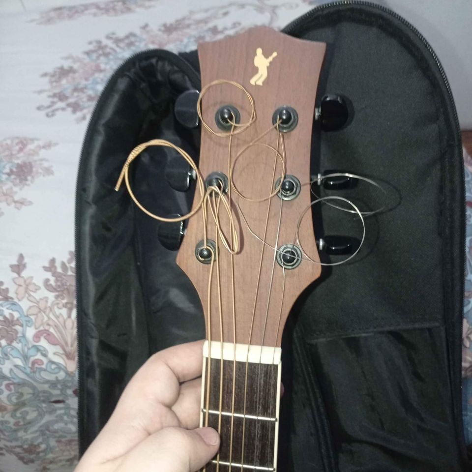 RJ Mini Premium Travel Series Acoustic Electric Guitar - Koa(rare ...