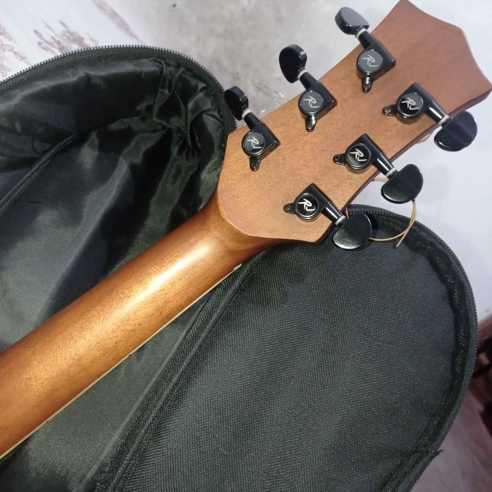 RJ Mini Premium Travel Series Acoustic Electric Guitar - Koa(rare ...