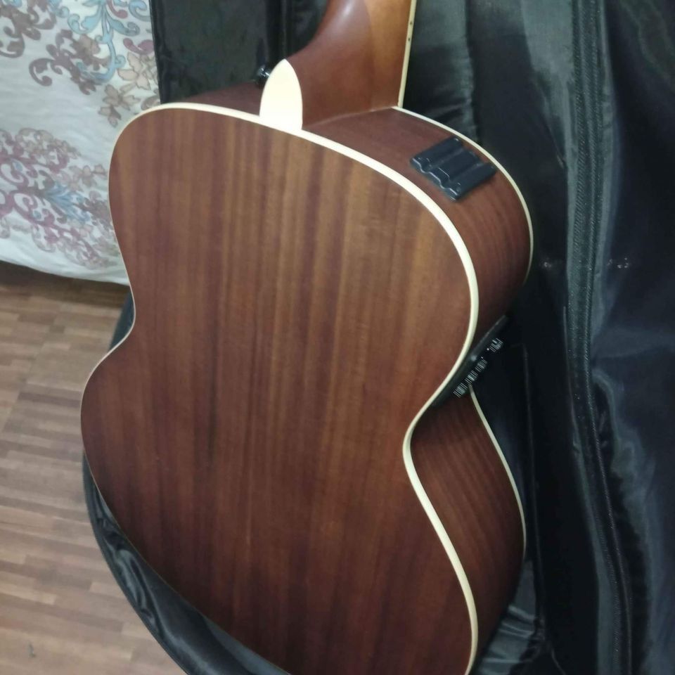 RJ Mini Premium Travel Series Acoustic Electric Guitar - Koa(rare ...